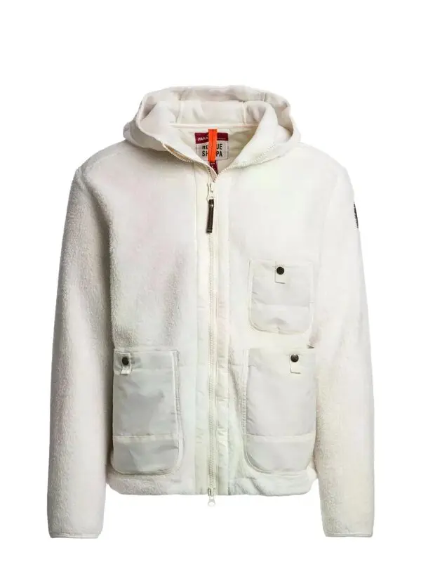 PARAJUMPERS Sundre Logo-patch Hoodie - Neutrals