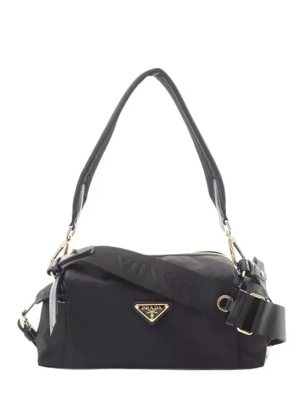 Prada 2020s Re-nylon Shoulder Bag - Black