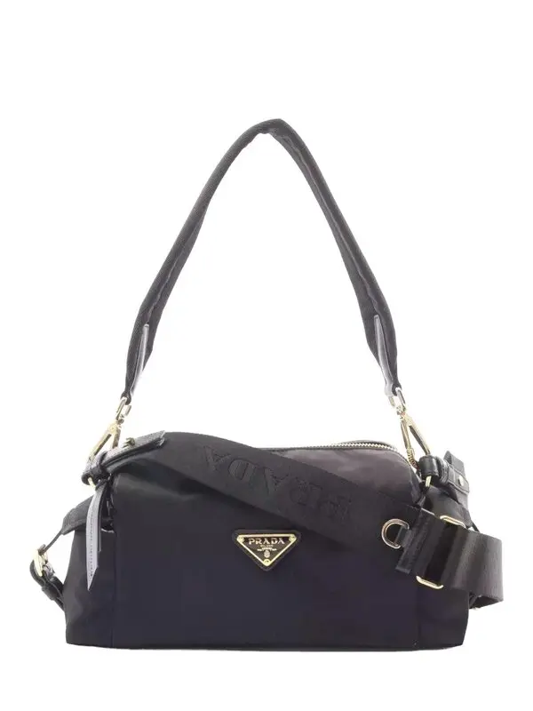 Prada 2020s Re-nylon Shoulder Bag - Black