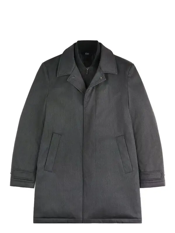 FAY Travel Morning Coat - Grey