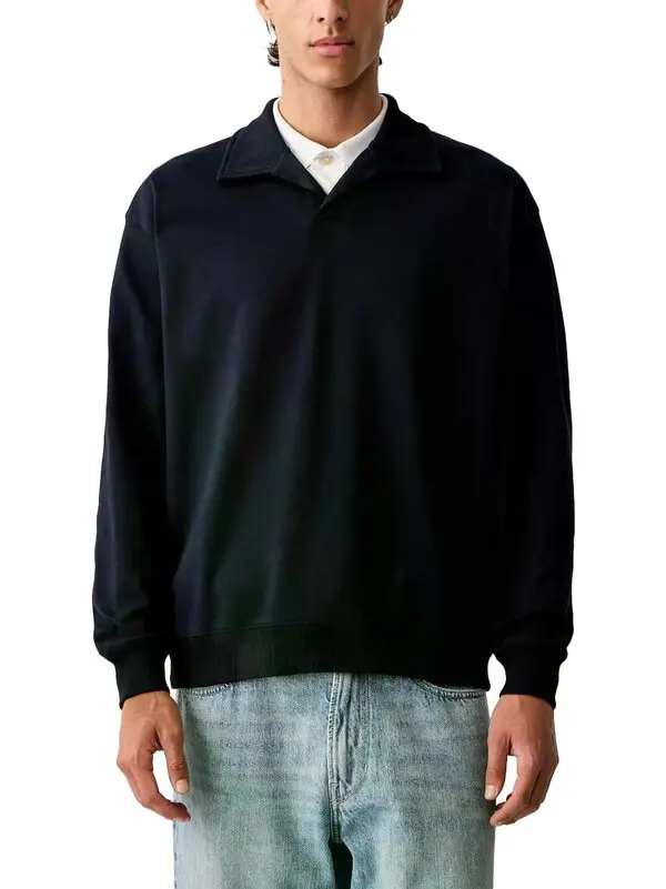 Marc O'polo Spread-collar Sweater - Blue