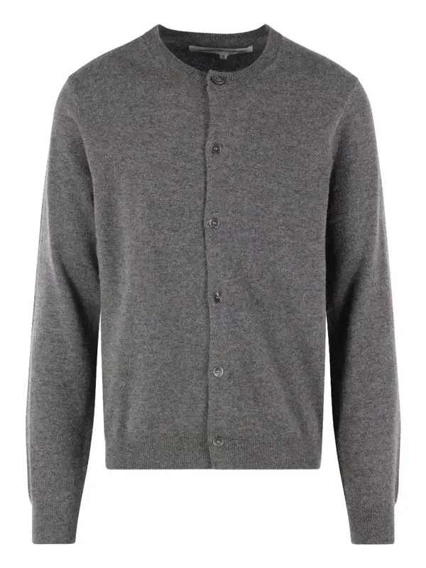 Comme Des Garçons Forever Button-up Cardigan - Grey