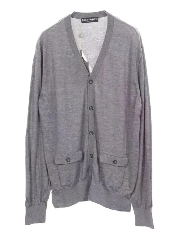 Dolce & Gabbana 2010s Button-up Cardigan - Grey