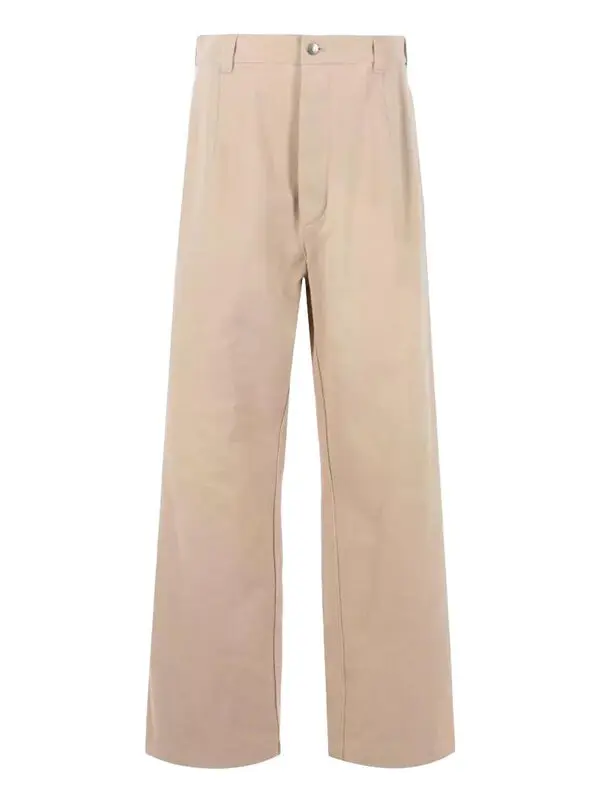 Loro Piana Straight-leg Pleated Trousers - Neutrals