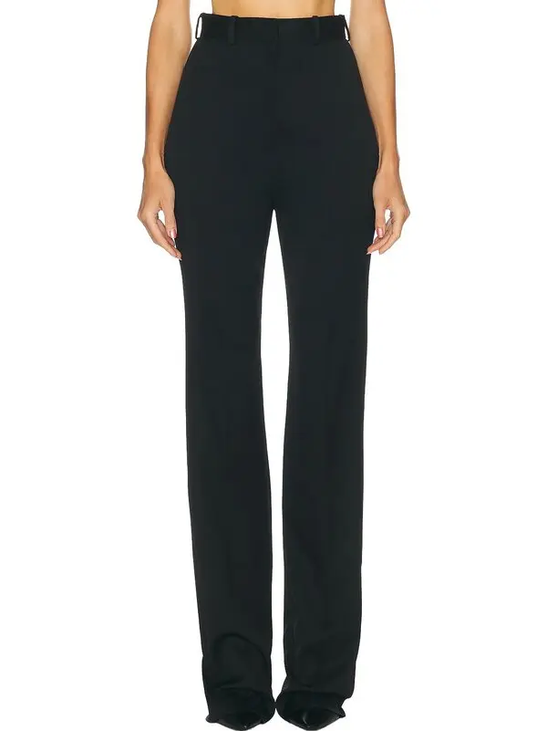 Balenciaga High Waist Pant - Black