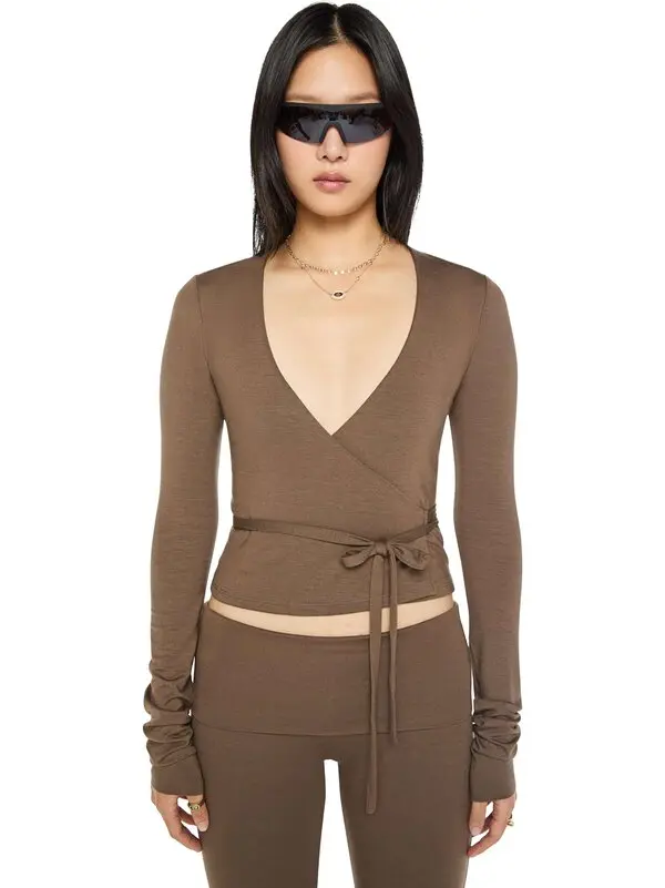 Eterne Wrap Top Mushroom - Multi