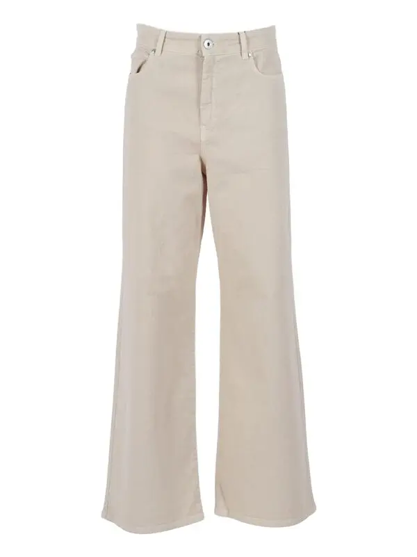 Max Mara Five-pocket Jeans - Cream