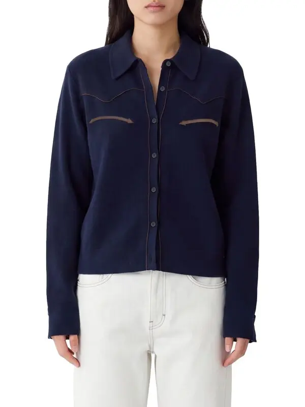 Guest In Residence Shirt - Blue