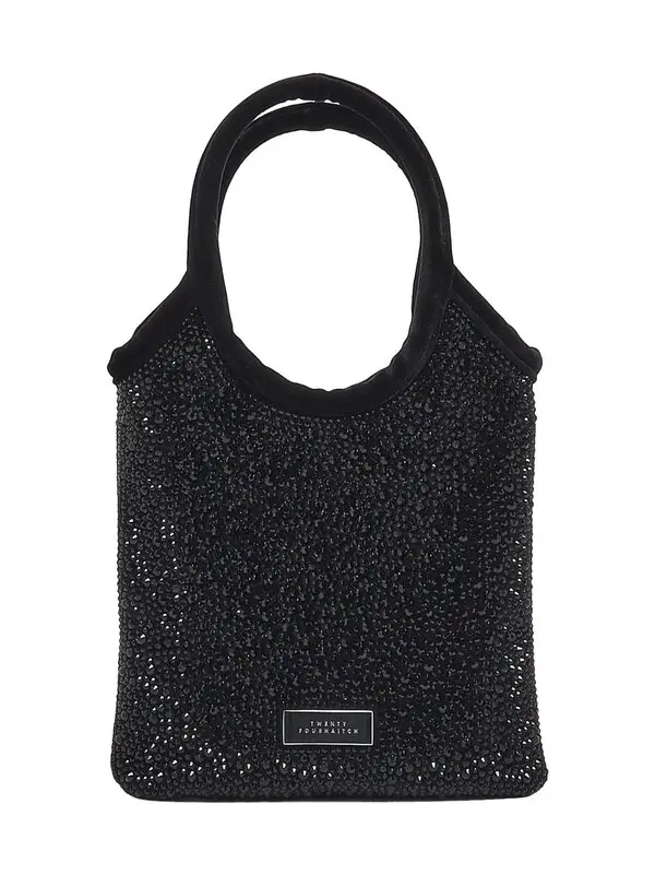 TWENTY FOURHAITCH Shoulder Bag - Black