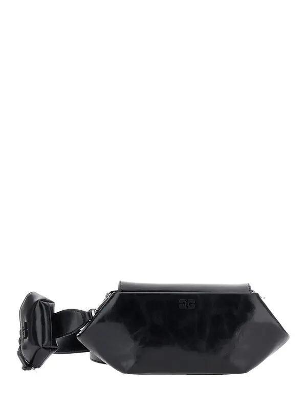 GANNI Shoulder Bag - Black