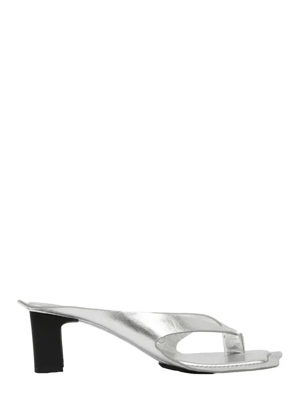 MAISON MARGIELA Heeled Sandal - Silver