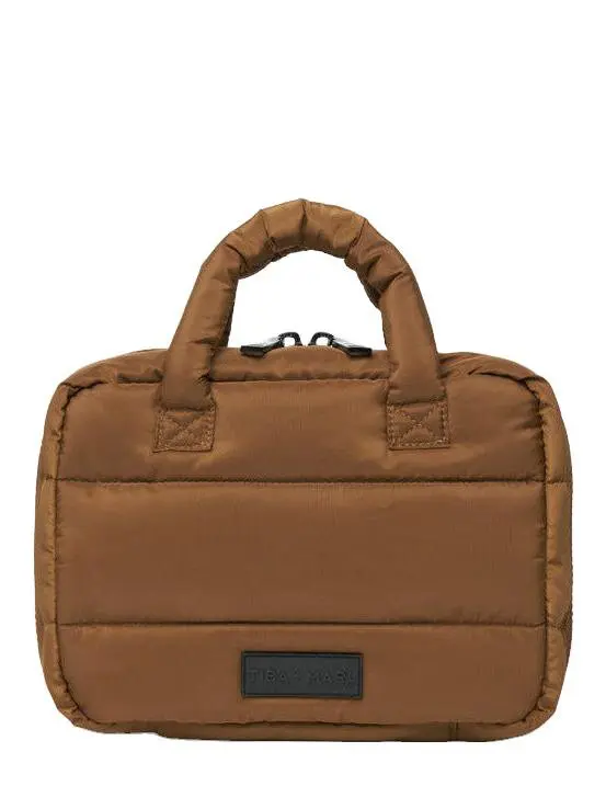 TIBA + MARL Puffy Changing Grab Bag Coffee - Brown