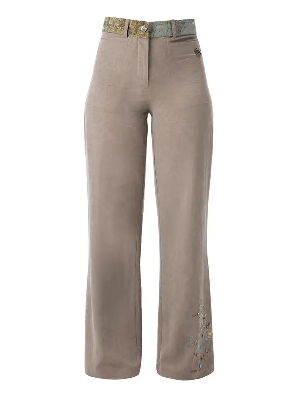 RONDOOZ Trousers — Arcadia - Brown