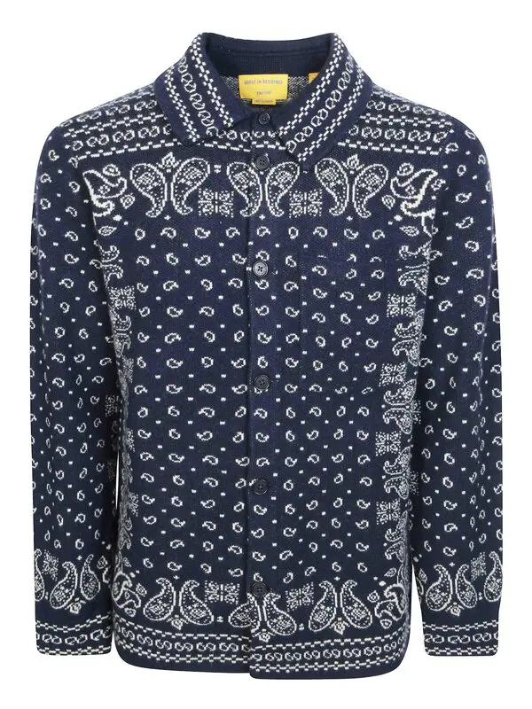 Guest In Residence Cashmere Wild Rag Work Shirt - Blu