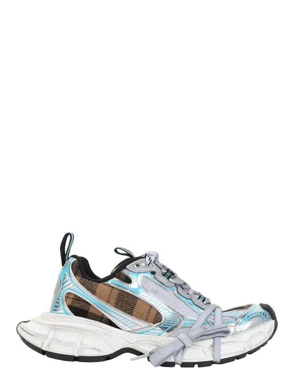 Balenciaga 3xl Mesh And Fabric Sneakers - Blue