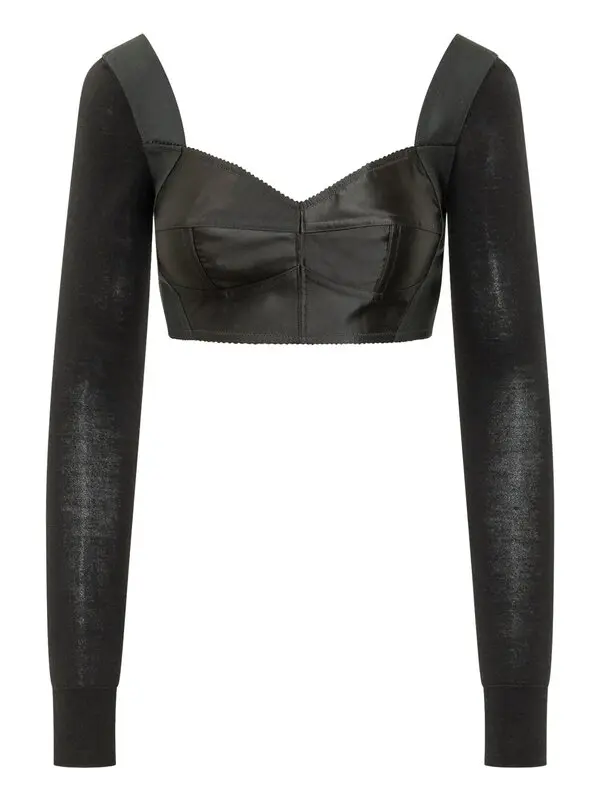 Dolce & Gabbana Designer Knit Top - Nero