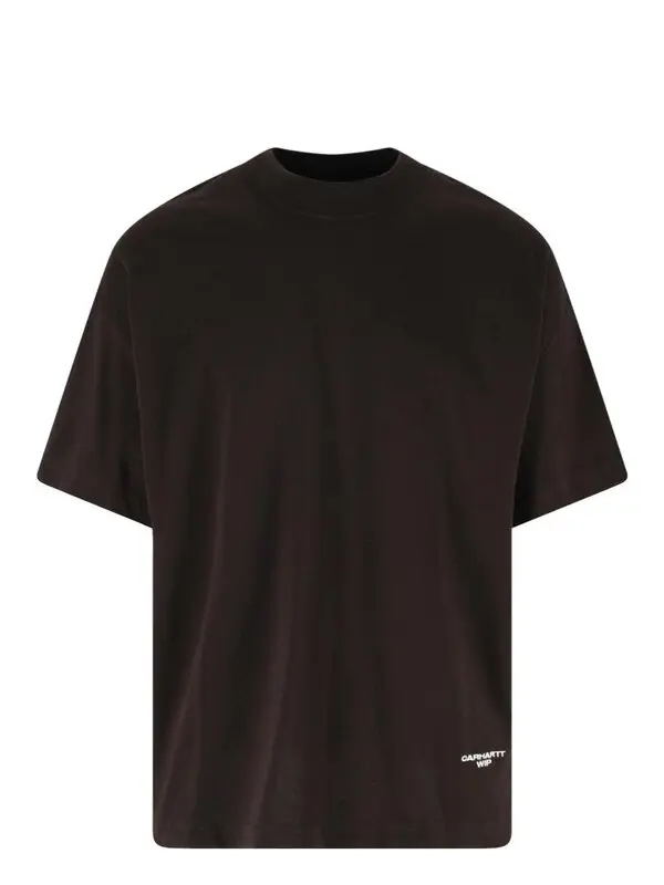 Carhartt Work In Progress Organic Cotton Workwear T-shirt - Brown