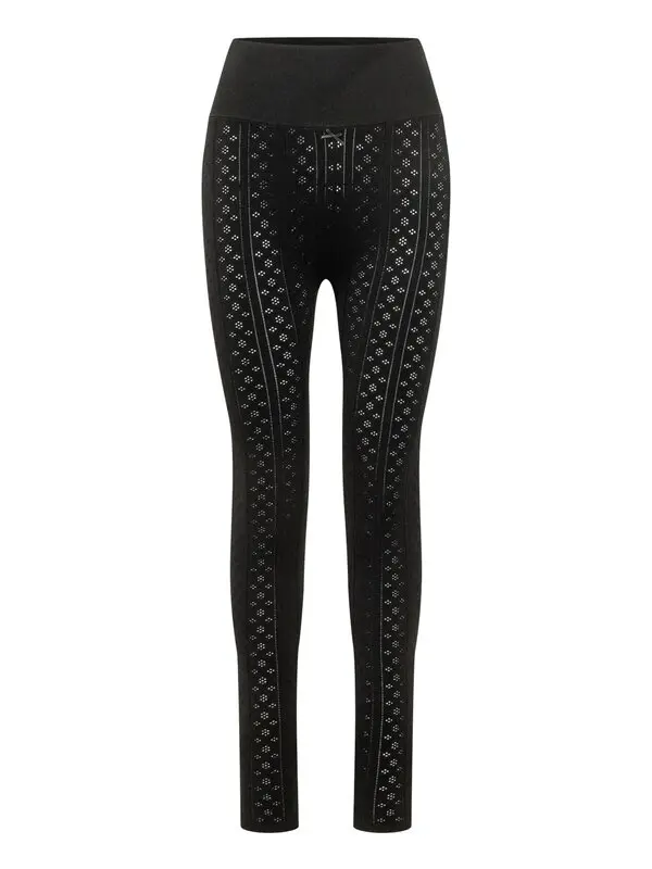 JW Anderson J. W. Anderson Pointelle Leggings - Black