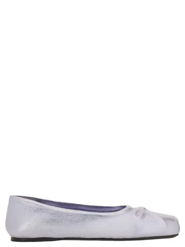Marni Mini Ballerina With Little Bow - Silver