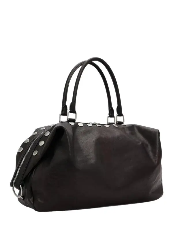 MARGESHERWOOD Dumpling Stud Leather Tote Bag - Black