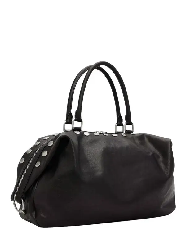 MARGESHERWOOD Dumpling Stud Leather Tote Bag - Black