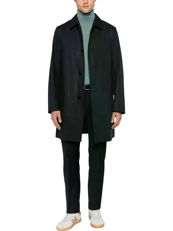 BERWICH Morello Elax Belt-loop Trousers - Blue
