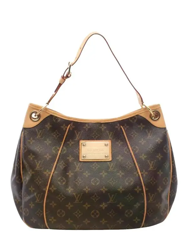 LOUIS VUITTON 2008 Monogram Galliera Pm Shoulder Bag - Brown