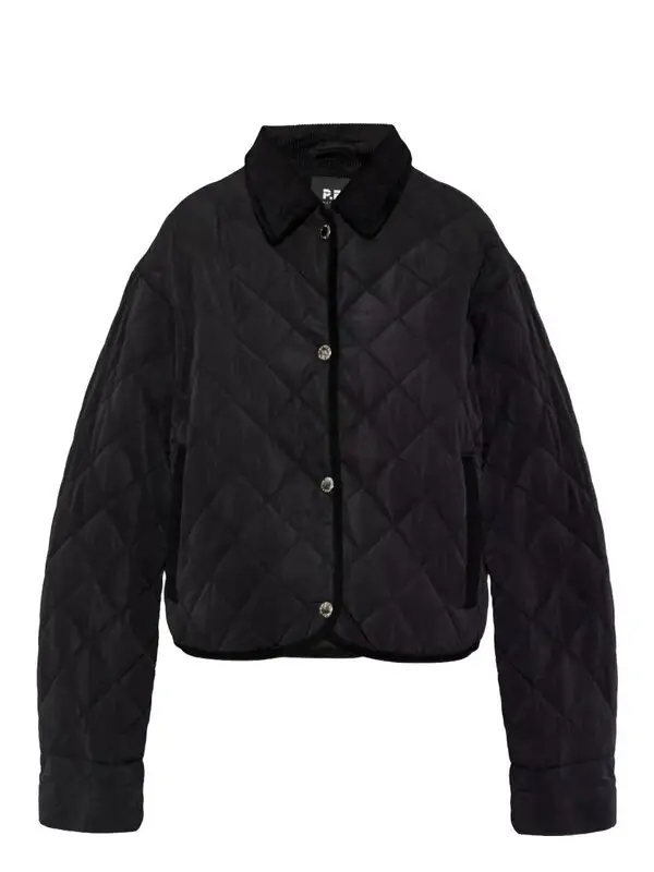 P.E Nation Breaker Quilted Jacket - Black