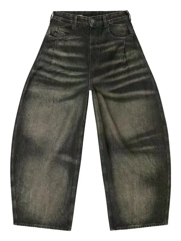 DIESEL® Relaxed Jeans High-waist 1987 D-khelz - Grey