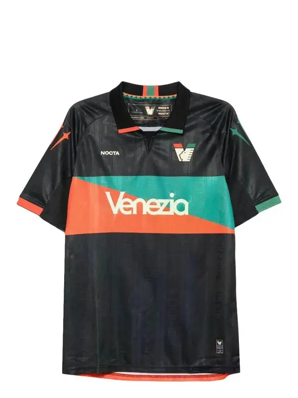 VENEZIA FC X Nocta Logo-print Short-sleeve T-shirt - Black