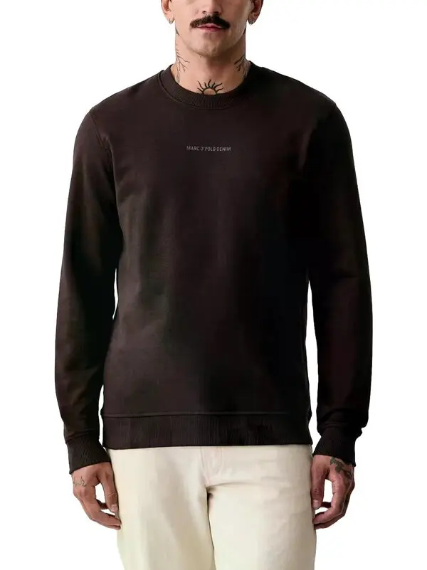 Marc O'polo Logo-print Sweatshirt - Brown