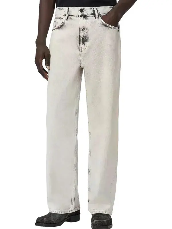 ALLSAINTS Lenny Straight-leg Jeans - Grey