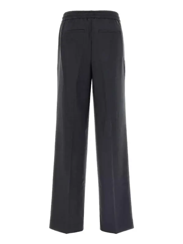 Michael Kors Pleated Track Pants - Grey