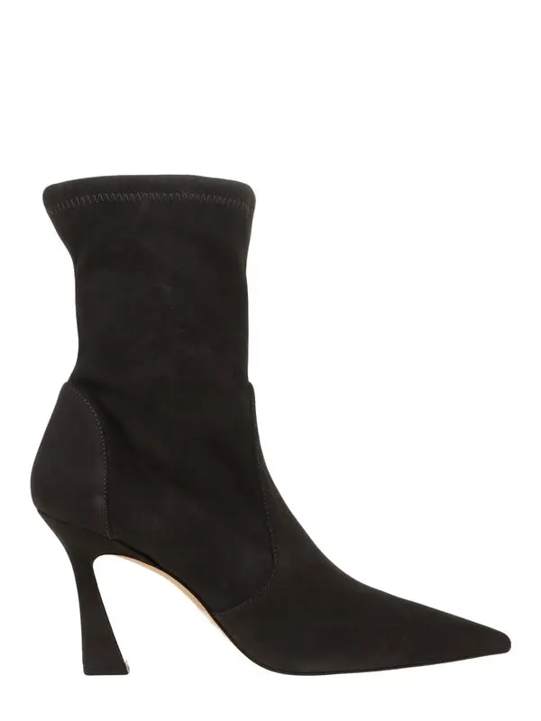 STUART WEITZMAN Pointed-toe High-heeled Boots - Black