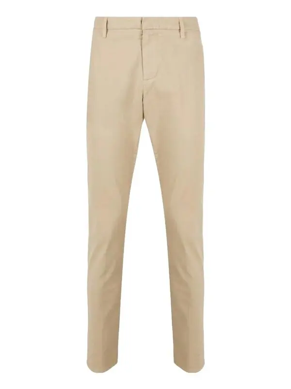DONDUP Logo Casual Pants - Nude