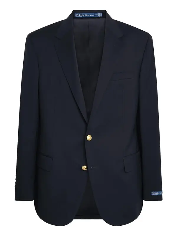 Polo Ralph Lauren Wool Doeskin Blazer - Navy