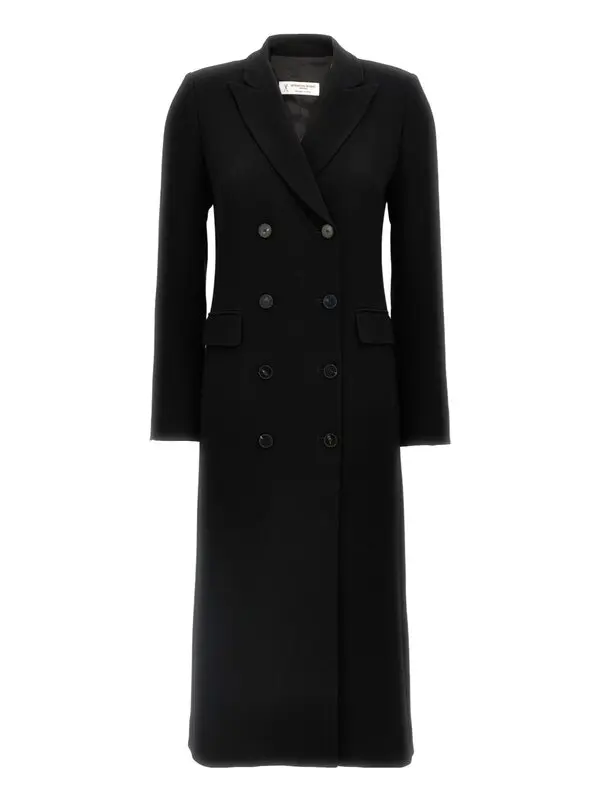 Alberto Biani Double-breasted Midi Dress - Black