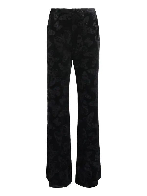 L'Agence Frances Bootcut Trousers - Black