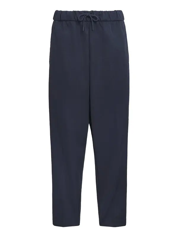 Fred Perry Two-tone Mesh Tape Sweatpants - Navy