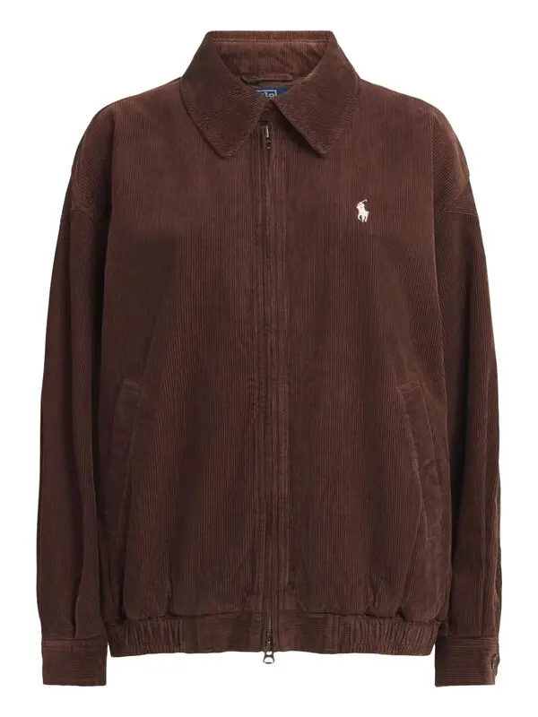 Polo Ralph Lauren Corduroy Bomber Jacket - Brown