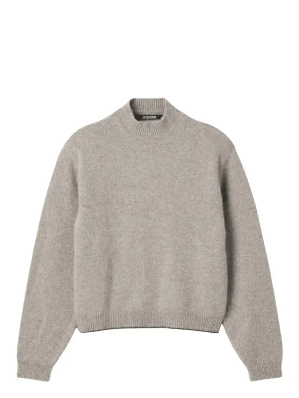 Jacquemus Long-sleeved Sweater - Light Brown