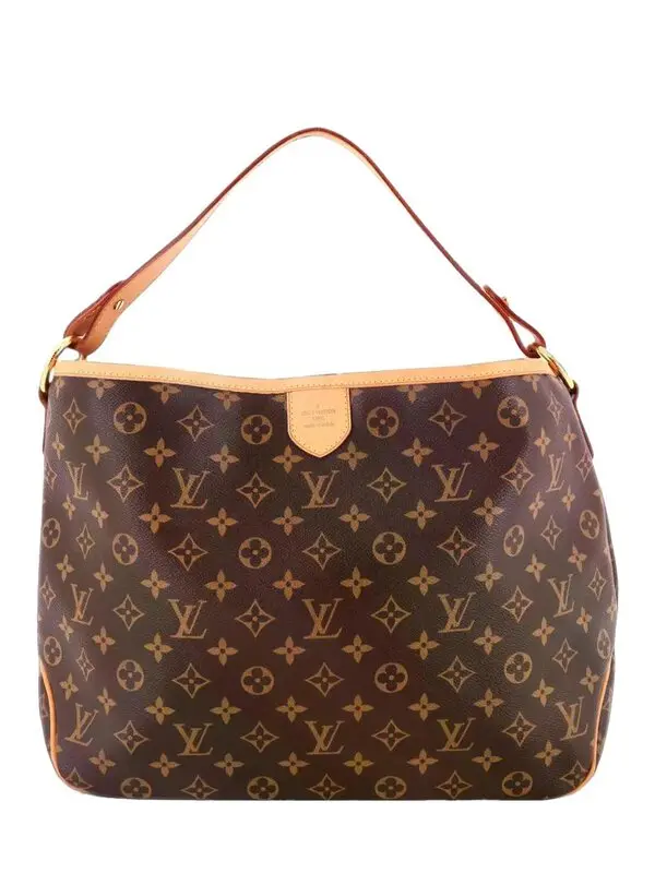 LOUIS VUITTON Delightful Handbag Monogram Canvas Pm Hobo Bag - Brown
