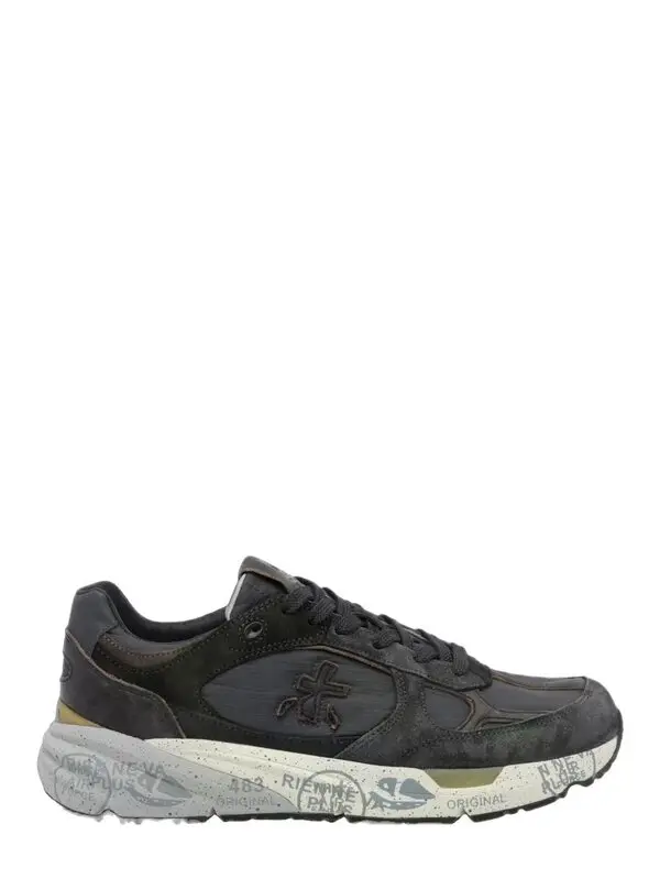 Premiata Mase Panelled Sneakers - Grey