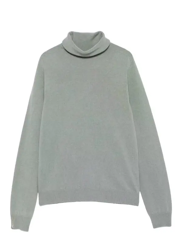 Peserico Roll-neck Sweater - Grey