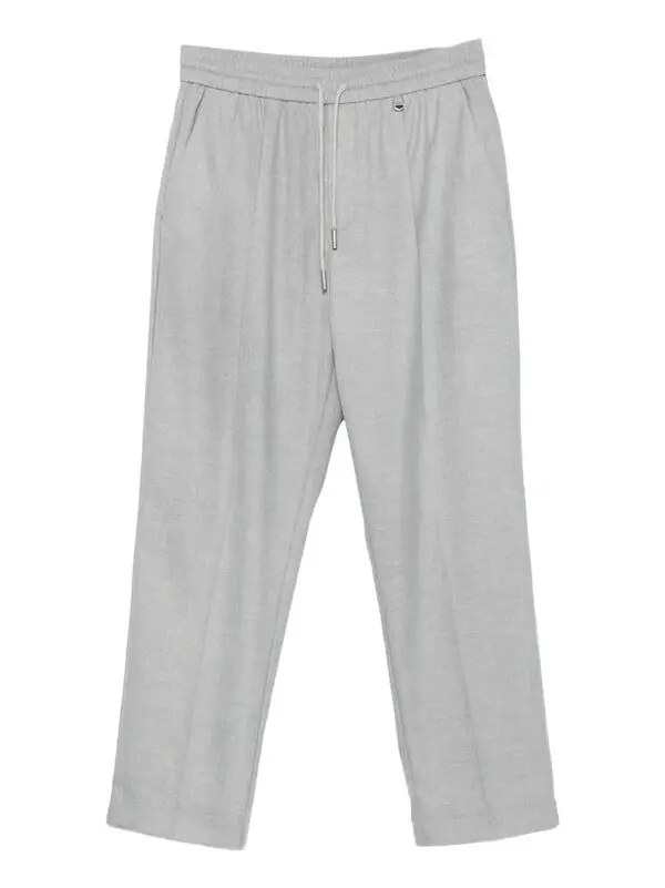 ANTONY MORATO Drawstring Pleated Trousers - Grey