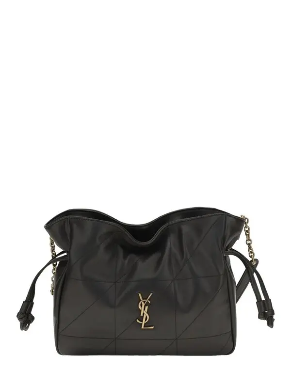 Saint Laurent Jamie Small Quilted Lambskin Bucket Bag - Gray