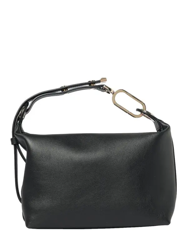 CHRISTIAN LOUBOUTIN Flo Smooth Leather Mini Handbag With Adjustable Top Handle - Black