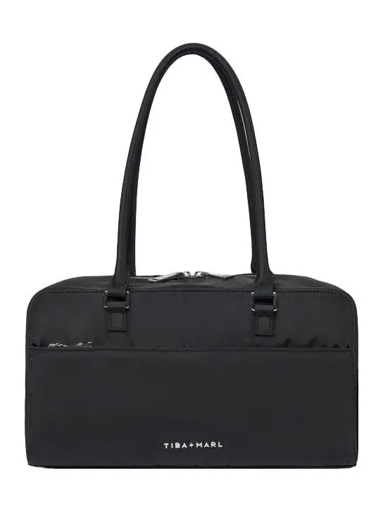 TIBA + MARL Riley Compact East-west Changing Bag Woven - Black