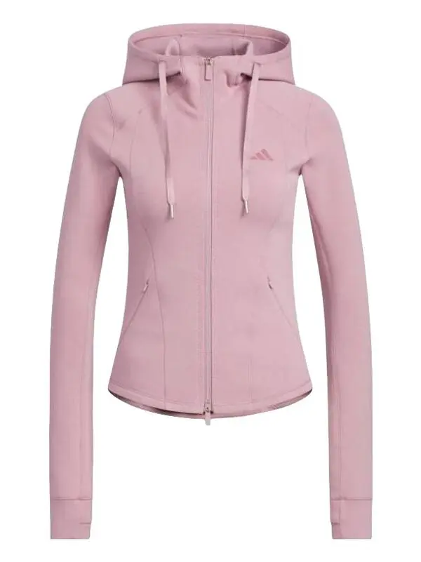 Adidas Slim Fit Knit Cardigan Asia Sizing - Magic Mauve