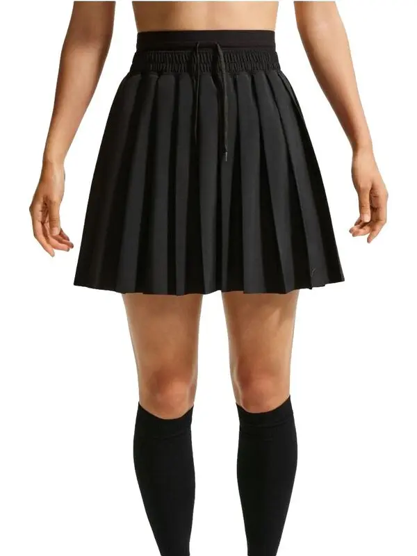 Nike Knife Pleat Skirts Asia Sizing - Black